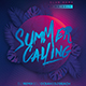 Summer Calling Party Flyer, Print Templates | GraphicRiver