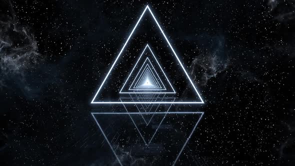 Neon Glow with Nebula Background Loop , Motion Graphics | VideoHive