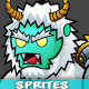Yeti 2D Game Chracter Sprites 211, Game Assets | GraphicRiver