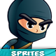 Ninja 2D Game Character Sprites, Game Assets | GraphicRiver