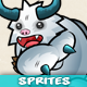 Yeti 2D Game Chracter Sprites 146, Game Assets | GraphicRiver
