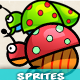 Bugs 2D Game Chracter Sprites 147, Game Assets | GraphicRiver