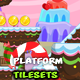 Candy World Platformer Game Tilesets 13, Game Assets | GraphicRiver