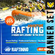 Rafting Banner, Web Elements | GraphicRiver
