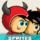 Devil Kids 2D Game Character Sprites 113, Game Assets | GraphicRiver