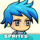 2D Game Character Sprites 32, Game Assets | GraphicRiver