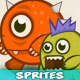 Monster Sprite Sheets, Game Assets | GraphicRiver