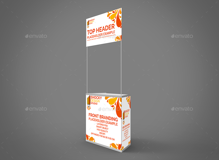 Promo Counter Mockup, Graphics | GraphicRiver