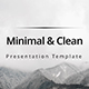 Minimal n Clean Google Slide Template, Presentation Templates ...