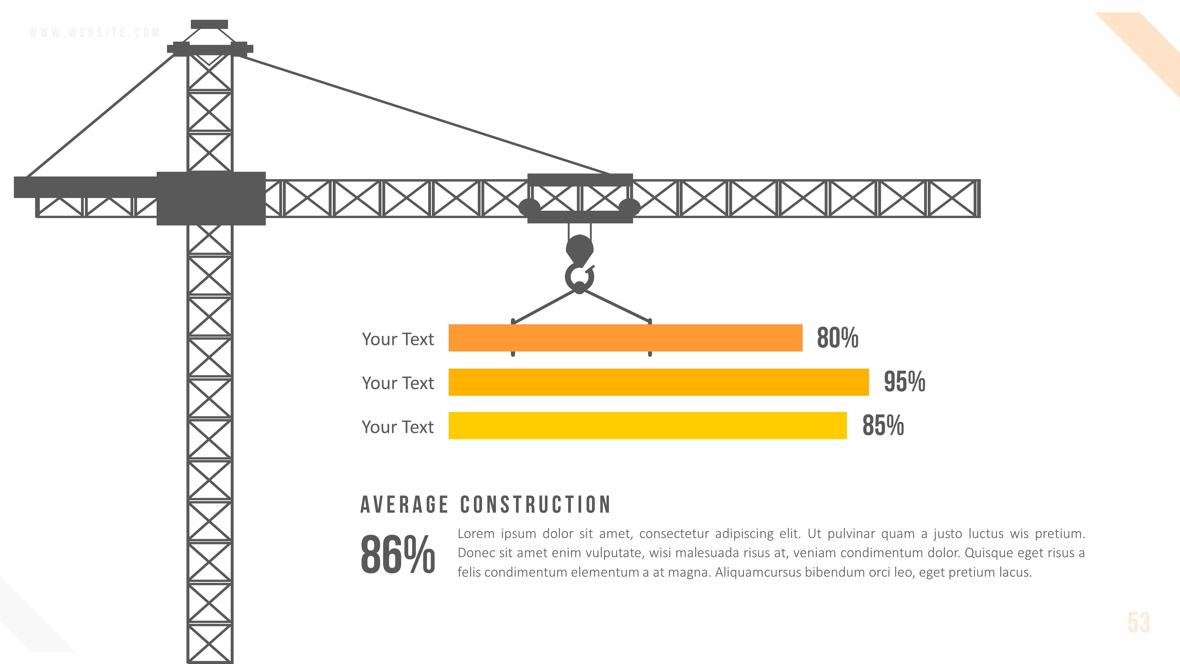 Keystone - Construction Powerpoint Template, Presentation Templates