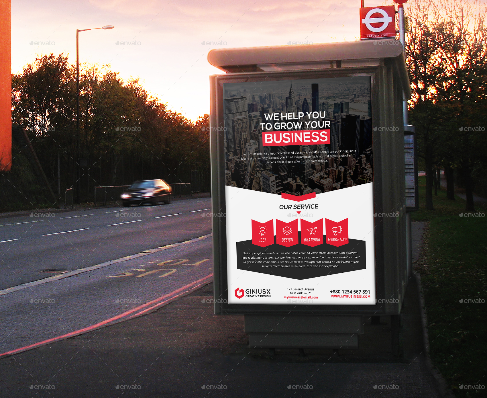 Business Poster Bundle, Print Templates | GraphicRiver