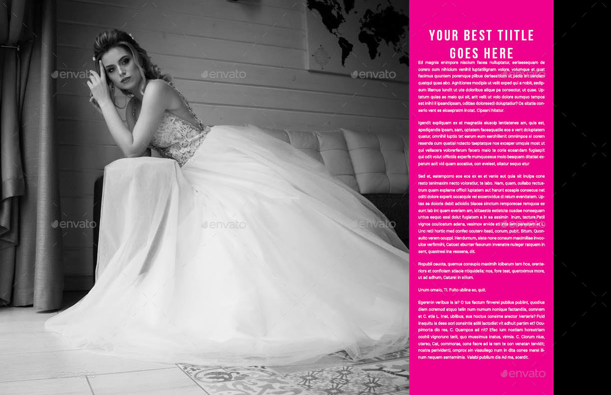 Mode Magazine, Print Templates | GraphicRiver