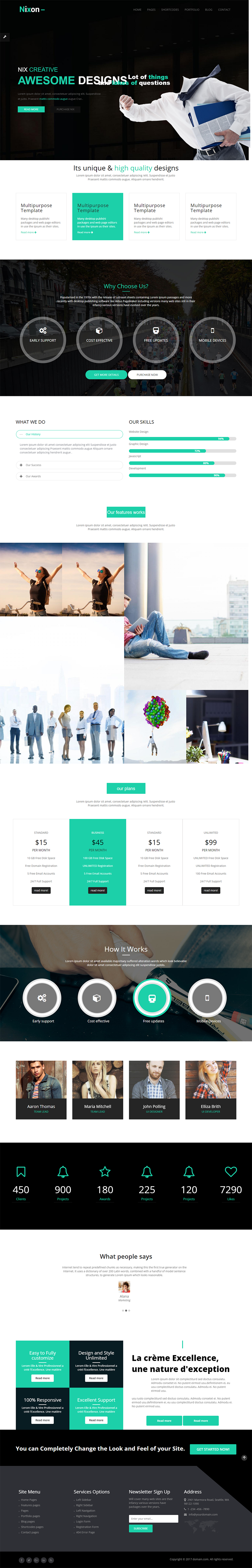Nixon - Responsive Multi-Purpose Drupal 8.9 Theme by drupalet | ThemeForest