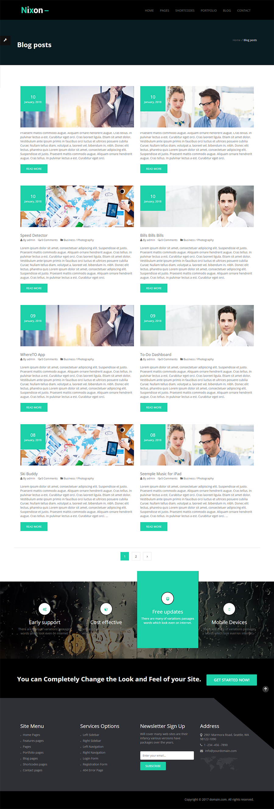 Nixon - Responsive Multi-Purpose Drupal 8.9 Theme by drupalet | ThemeForest