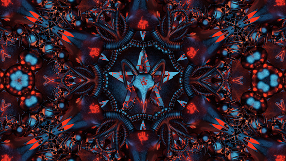 Devil Sign Mandala, Motion Graphics | VideoHive
