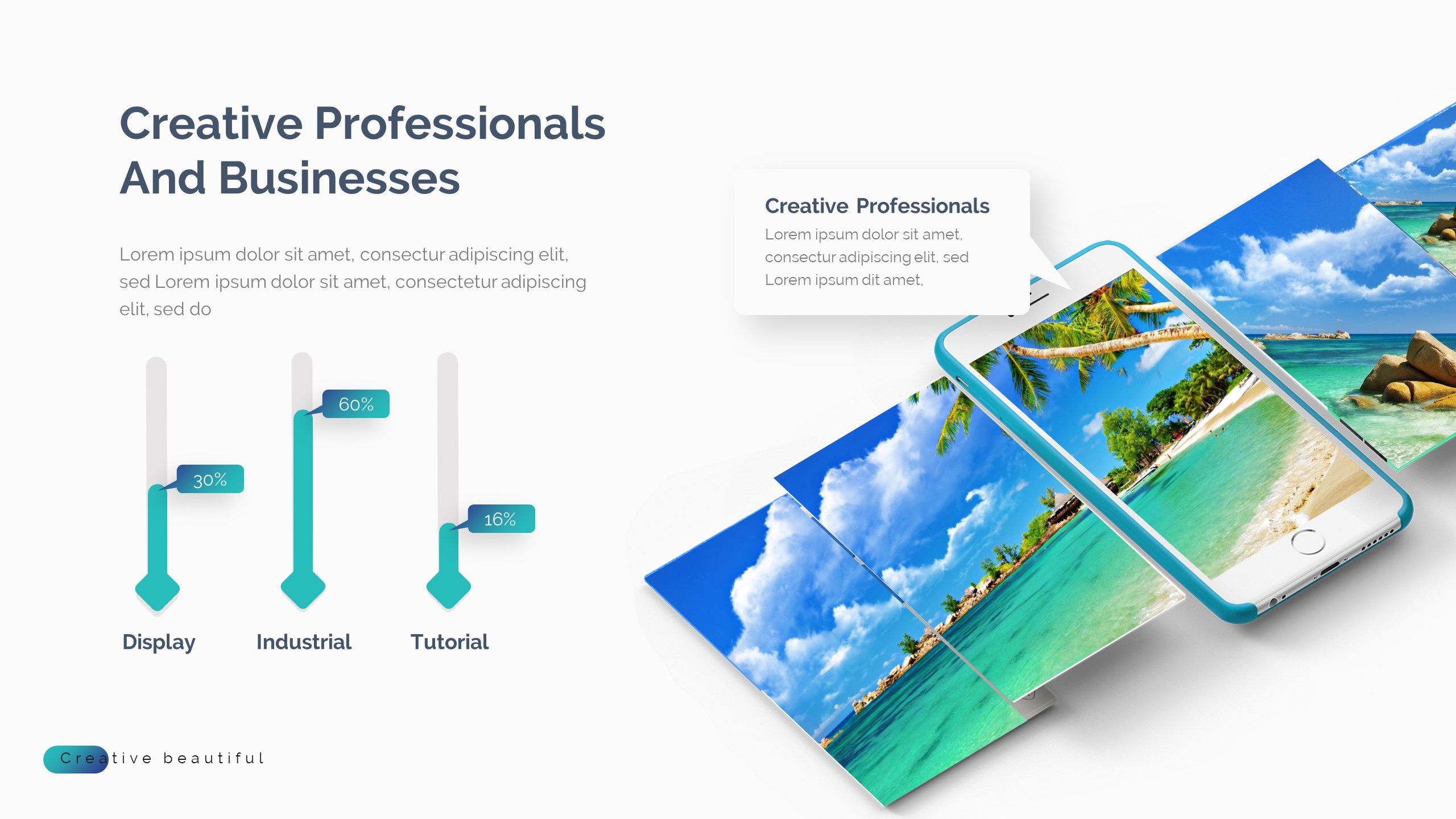 Agency Work Design Powerpoint Template, Presentation Templates ...