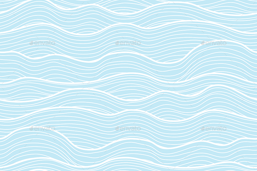 Abstract Seamless Patterns Wavy Stripes Backgrounds, Graphics ...