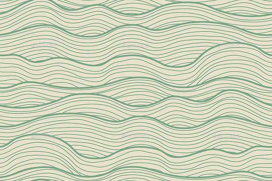 Abstract Seamless Patterns Wavy Stripes Backgrounds, Graphics ...