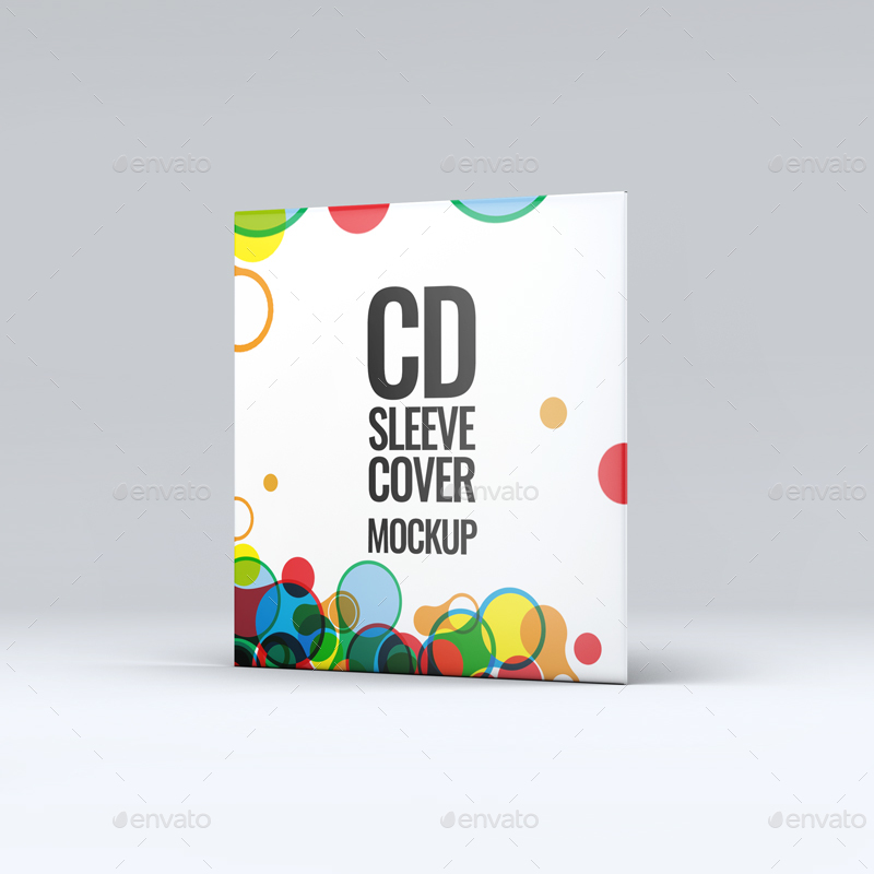 CD Sleeve Cover Mock-Up v.02, Graphics | GraphicRiver