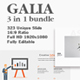 Galia Bundle 3 in 1 Google Slide Template, Presentation Templates ...