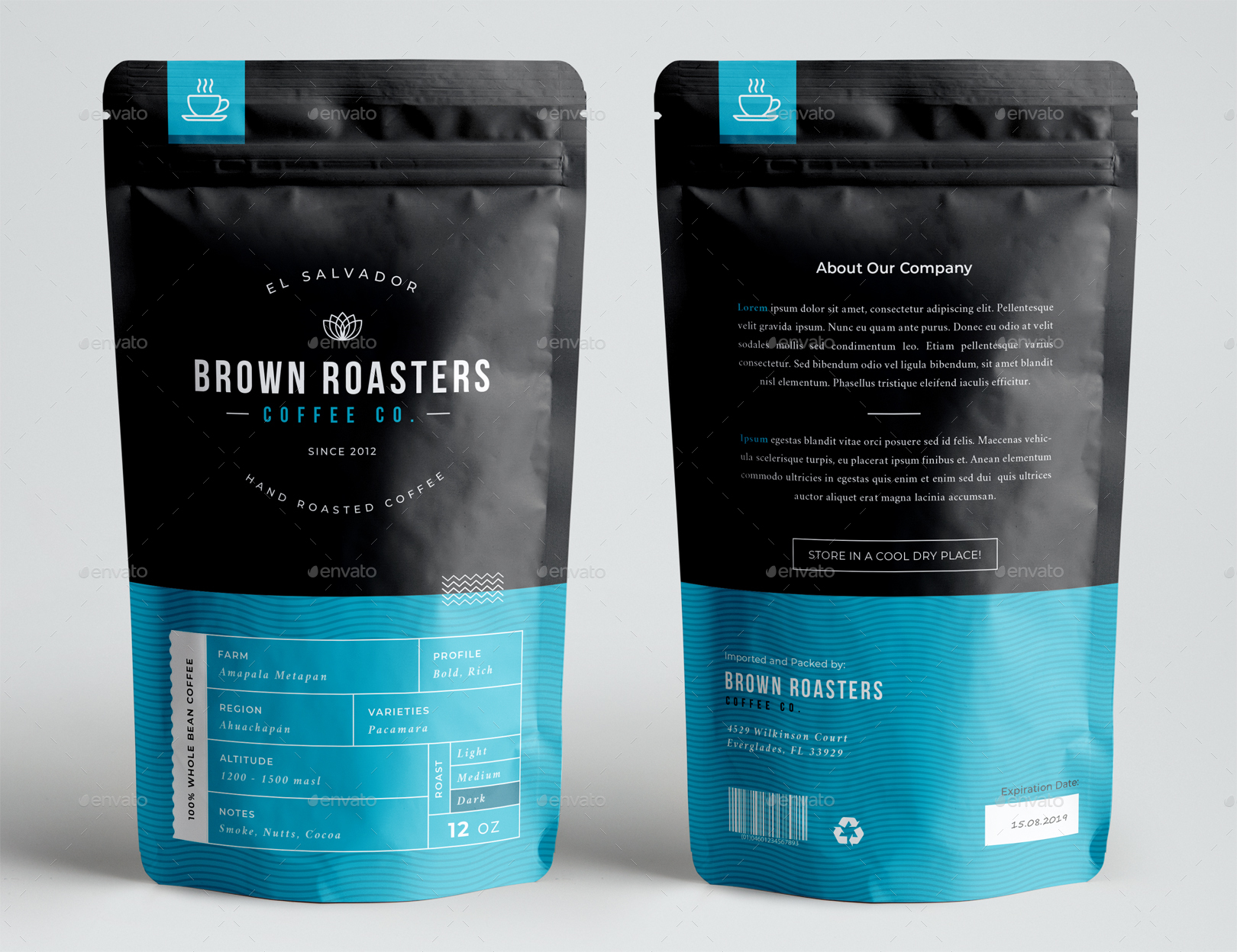 Coffee Label Design, Print Templates | GraphicRiver