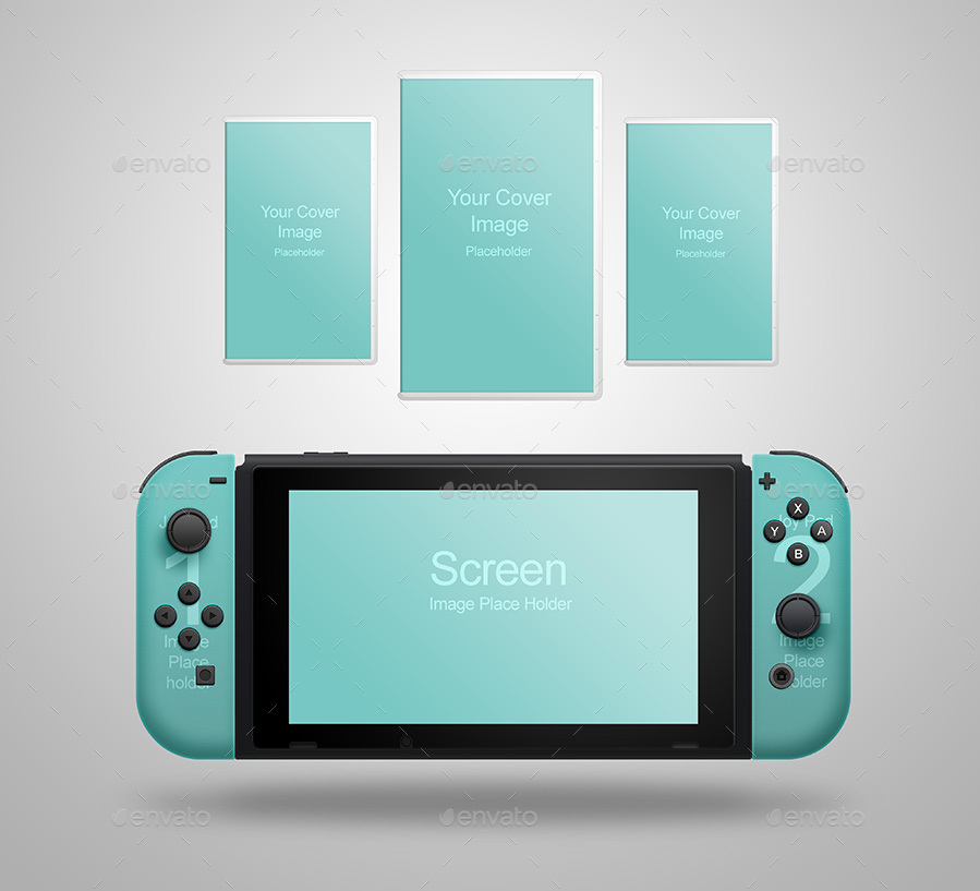 The Switch Console Mock-Up, Graphics | GraphicRiver