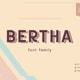 Bertha, Fonts | GraphicRiver