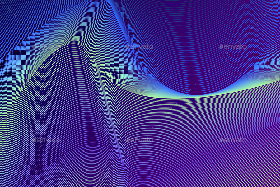 Halftone Network Wave Backgrounds, Graphics | GraphicRiver