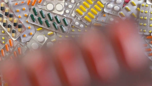 Pills slow motion, Stock Footage | VideoHive
