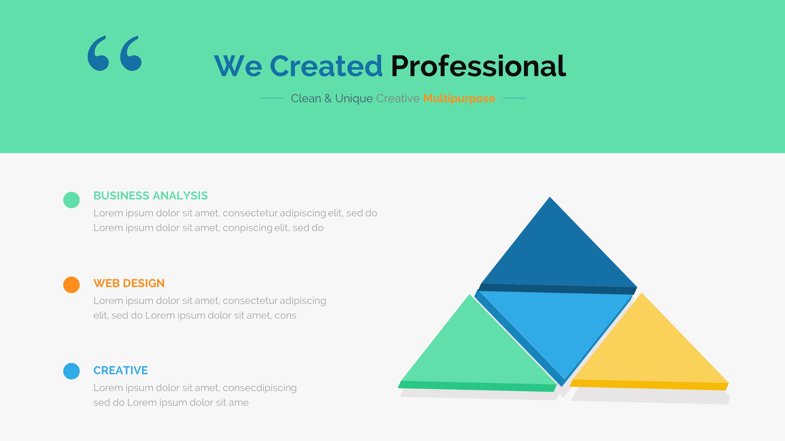 3 in 1 Smart Idea Google Slide Bundle Template, Presentation Templates