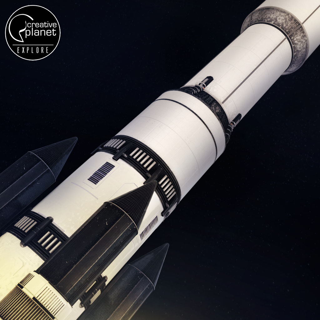Space sci-fi ship rocket high detail by kr3atura | 3DOcean