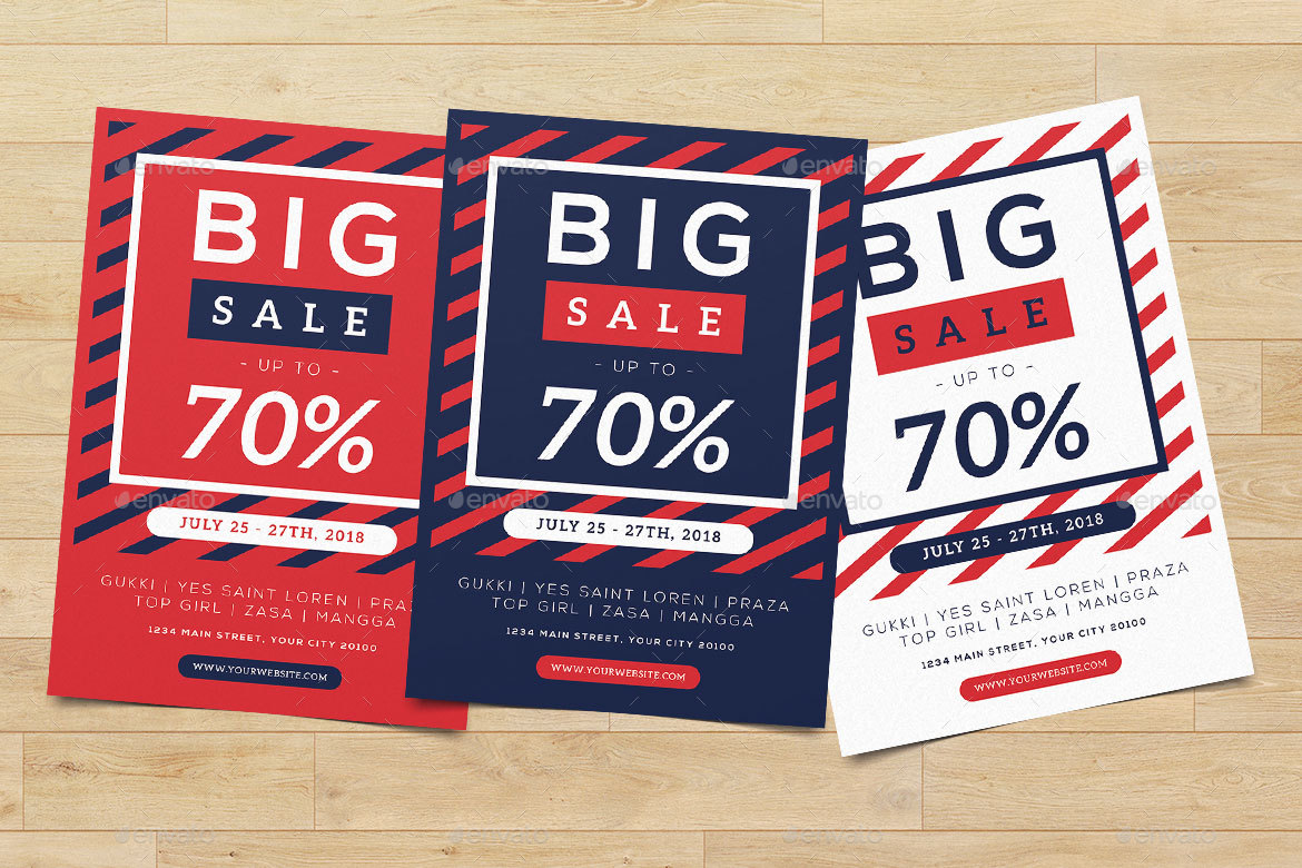 Big Sale Flyer, Print Templates | GraphicRiver