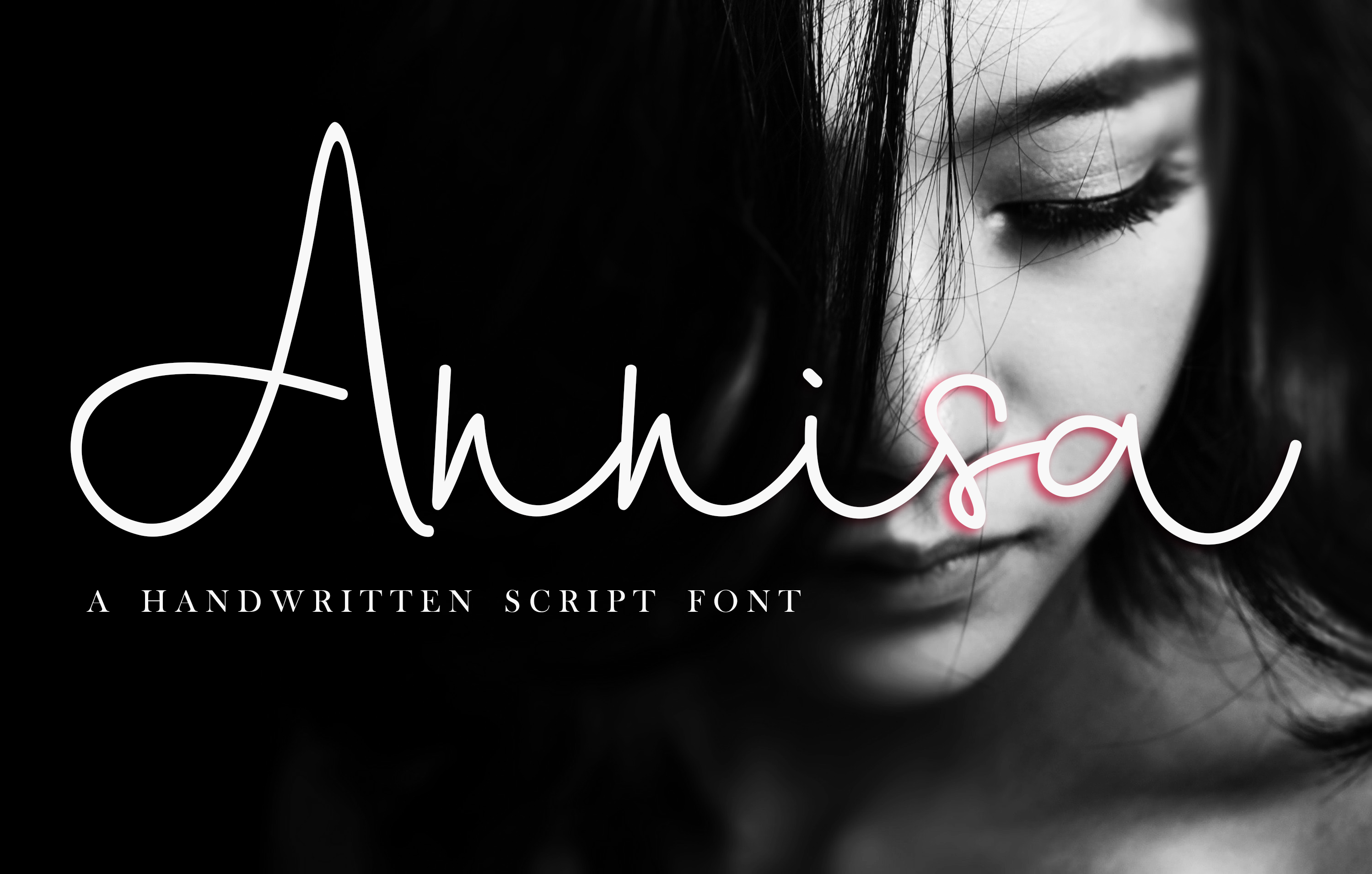 Annisa Script Font, Fonts | GraphicRiver