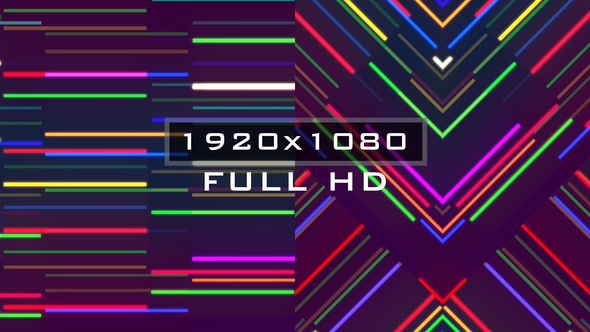 Colorful Blinking Stick, Motion Graphics | VideoHive