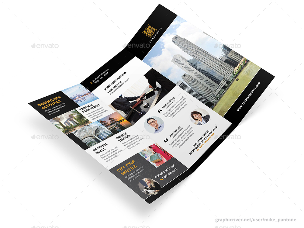 Hotel Print Bundle 8, Print Templates | GraphicRiver