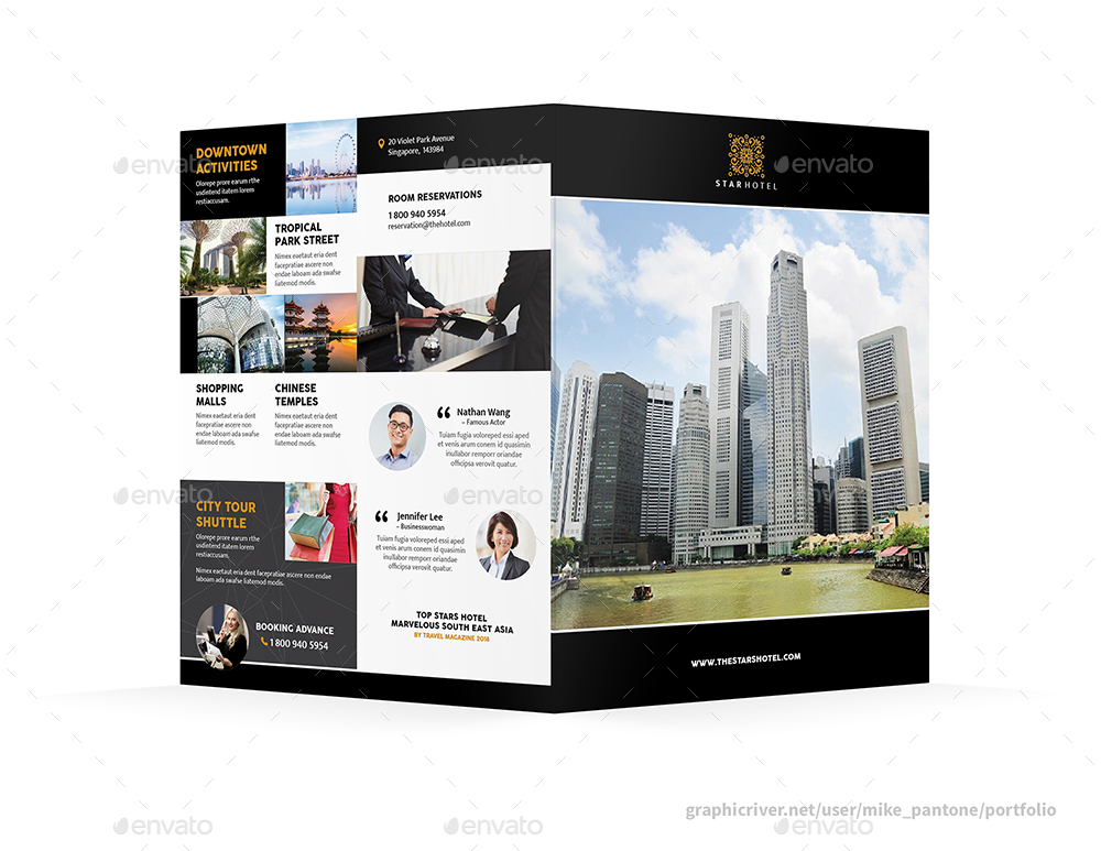 Hotel Print Bundle 8, Print Templates | GraphicRiver