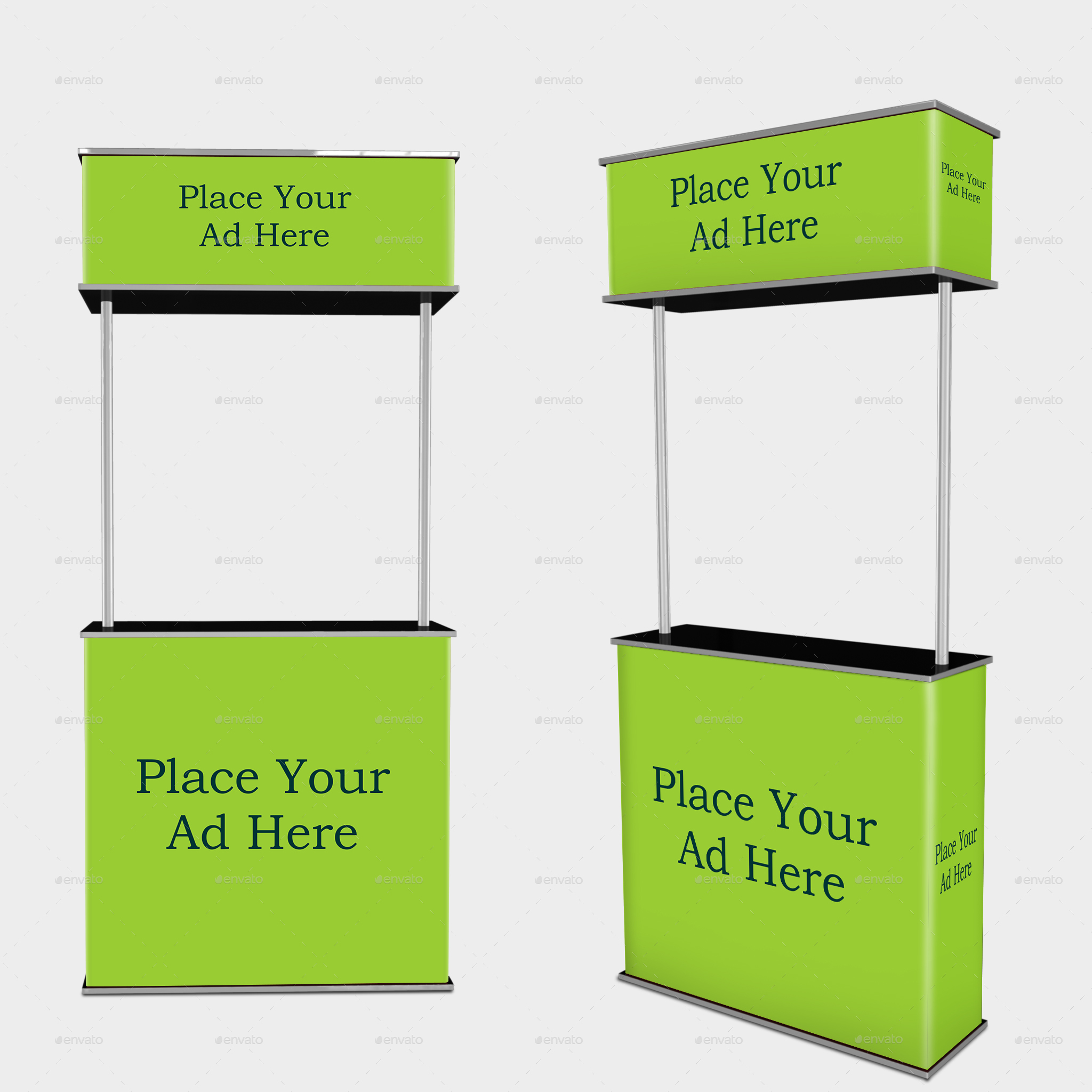 Stand Mockup, Graphics | GraphicRiver