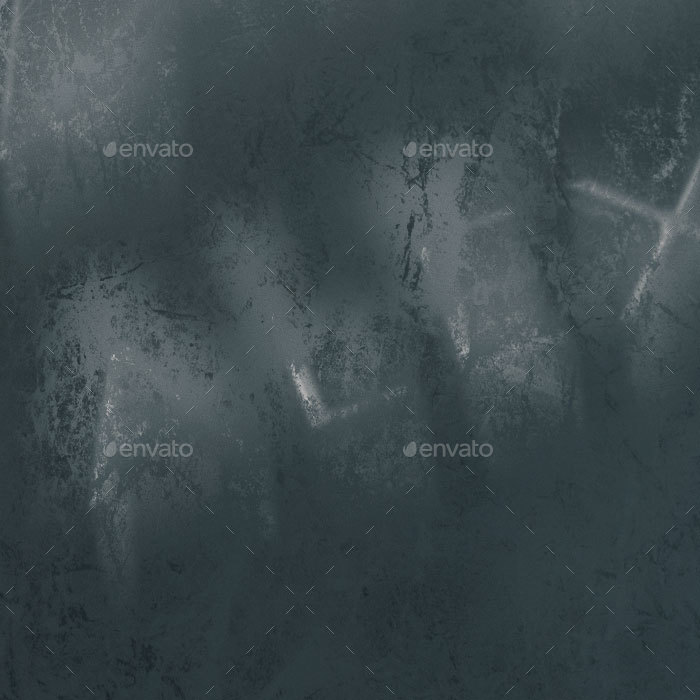 3d Scratched Metal Logo With Realistic Grunge Reflections Mockup, Graphics