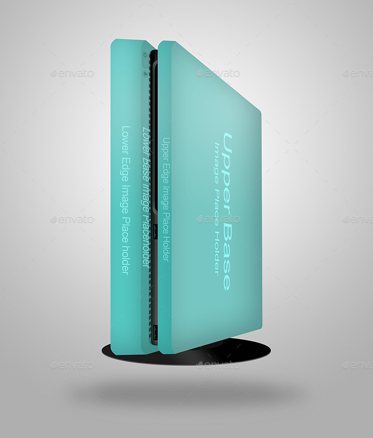 PS4 Console Mock-Up, Graphics | GraphicRiver