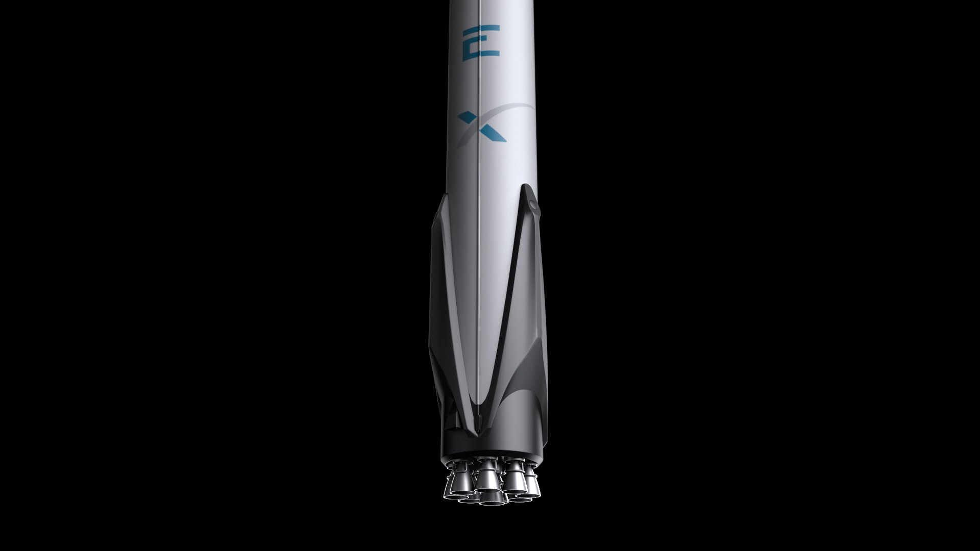 Falcon 9 V1.2 Fully Reusable by creator_3d | 3DOcean