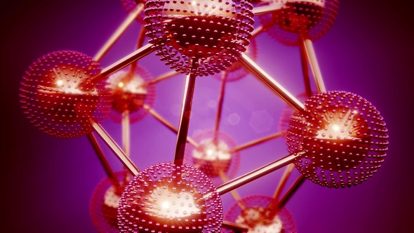 Loop Atom Model, Motion Graphics | VideoHive