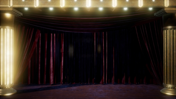 Velvet Curtain Stage, Motion Graphics | VideoHive