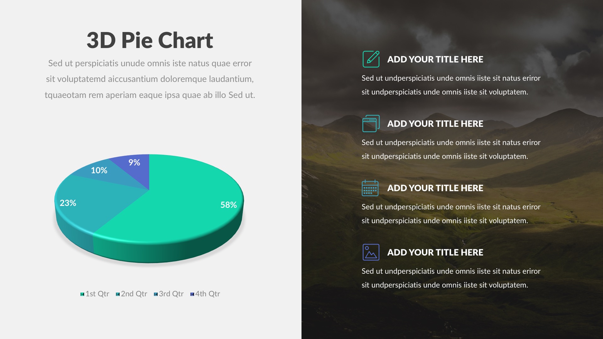 Charts and Data Driven PPT Pitch Deck by Spriteit | GraphicRiver