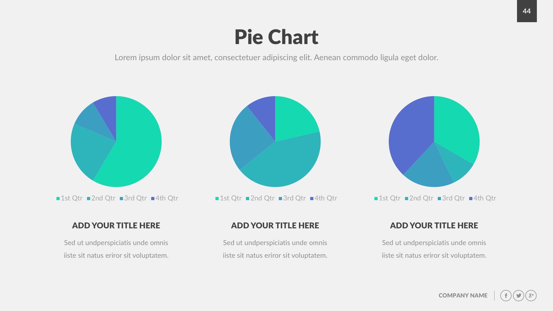 Charts and Data Driven PPT Pitch Deck by Spriteit | GraphicRiver