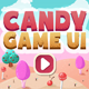 Candy Game Interface, Game Assets | GraphicRiver