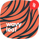 Wavy Leaf Seamless Patterns / Backgrounds, Graphics | GraphicRiver