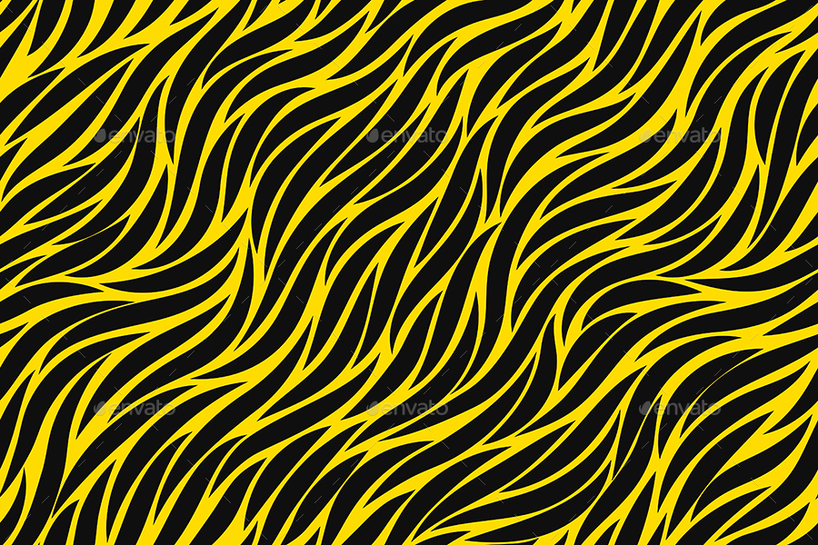 Wavy Leaf Seamless Patterns / Backgrounds by themefire | GraphicRiver