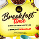 Breakfast Time Flyer, Print Templates | GraphicRiver
