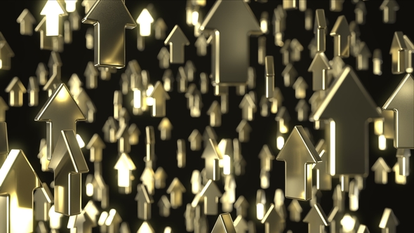 Moving Up Arrows Symbols, Motion Graphics | VideoHive