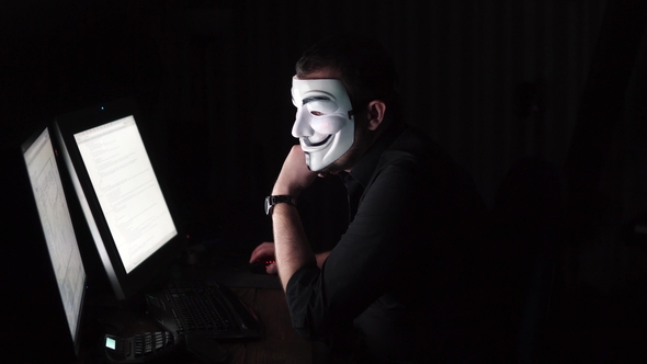 The Hacker in the Mask Hacks the Program. the Digital Extortion Gets ...